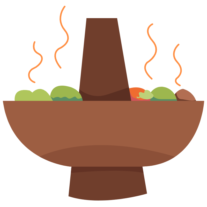 扁平矢量食物小吃icon-火锅_模板素材-稿定设计