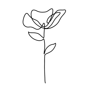 Simple Line Sticker_模板素材-稿定设计