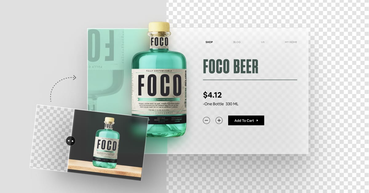 FocoClipping|Make Image Transparent for Social Marketing Use